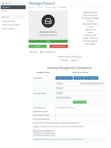 Resellerclub Business And Enterprise Email Hosting Whmcs Marketplace