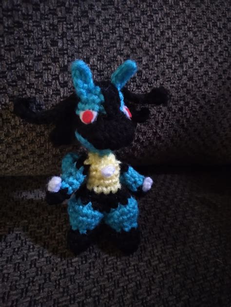 Lucario Pokemon Pattern Crochet Pattern Ribblr