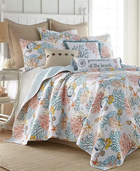Levtex Home Bay Islands Quilt Set Fullqueen Quilt Two Standard