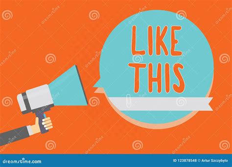 conceptual hand writing showing like this business photo showcasing an