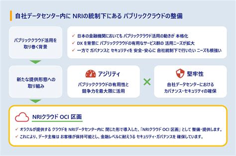 Nriマルチクラウド 野村総合研究所 Nri の データセンターを用いた プライベートクラウド、専用パブリッククラウドを ご提供