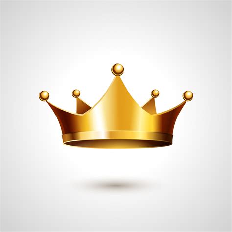 Gold Crown Vector Icon Crown Illustration Crown Art Crown Drawing