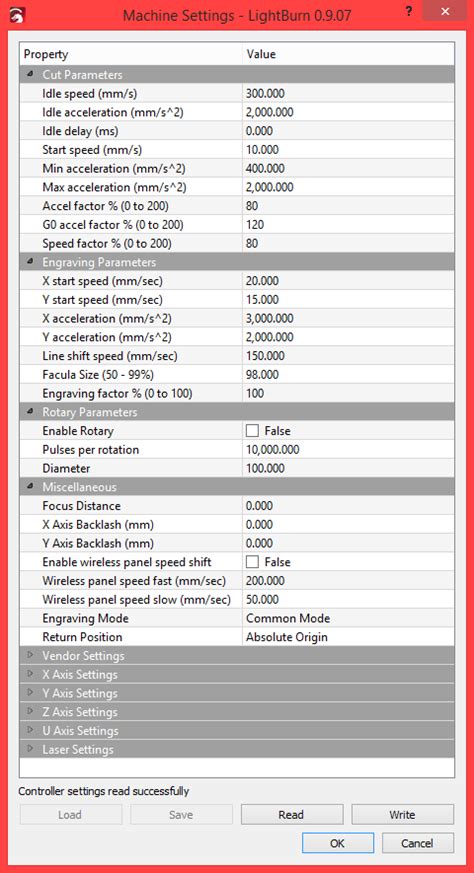 alignment issues hardware lightburn software forum
