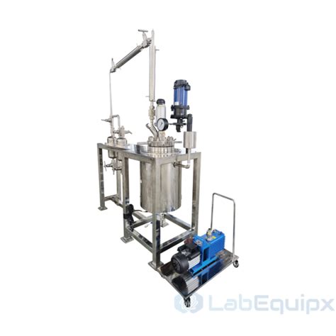 Laboratory Continuous Polycondensation Reactors With Vacuum Pump Lelcprvp