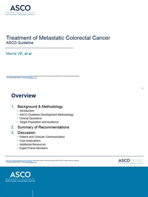 Asco Mcrc Guidelines Oct 2022 Pdf
