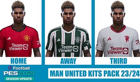 کیت پک 2324 Manchester United برای Pes 2021 مودینگ وی