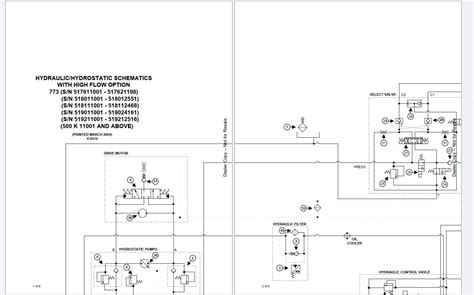Bobcat 773 Loader Electrical Hydraulic Schematic Pdf