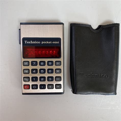 Technico Pocket Mini Calculator Erix Collectables