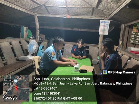 At About 7 20 Pm Of July 21 2024 San Juan Mps Bppo