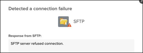Troubleshoot Common Errors When Using Workflows Sftp Connector