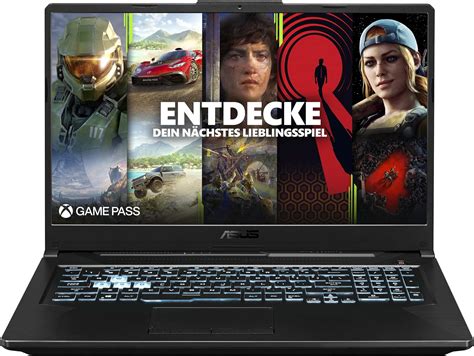 ASUS TUF Gaming A17 Laptop Gaming Notebook Bonfire Black/QWERTZ: Amazon ...