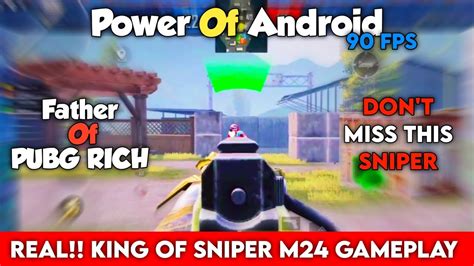 Real King Of Sniper M24 Gameplay 🔥 Power Of Android Gamers 👑 ️‍🔥