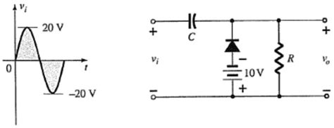 Solved In The Given Circuit And Input Waveform Sketch The Output