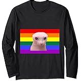 Amazon Bingus My Beloved LGBTQ Gay Flag Hairless Sphinx Cat T Shirt Clothing Shoes