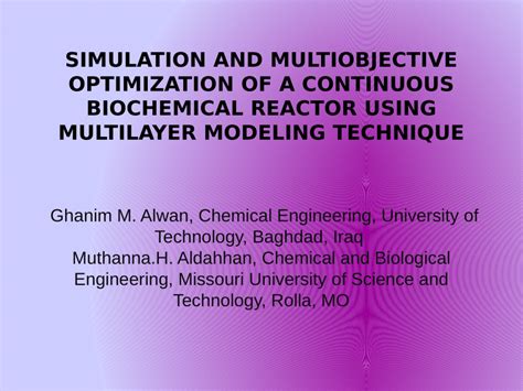 PDF Presentation Of Bioreactor