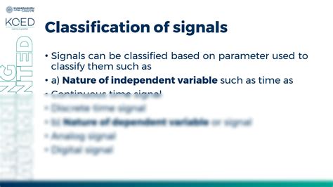 SOLUTION Unit1 Session2 Classification Of Signals Studypool