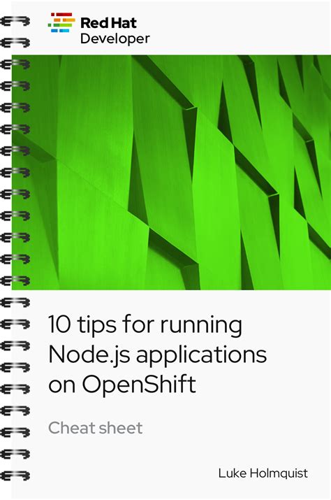Nodejs Cheat Sheet Red Hat Developer