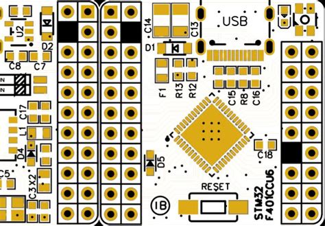 MINIPCB STM32 UFQFPN48 EasyEDA Open Source Hardware Lab 56 OFF