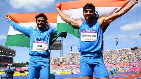 Eldhose Paul Wins Historic Gold For India In Triple Jump At