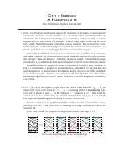 Hw Pdf CS Spring Y Homework Z Due Wednesday April At Pm Every Year