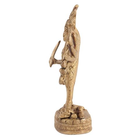 Brass Maa Kali Statue Or Murti