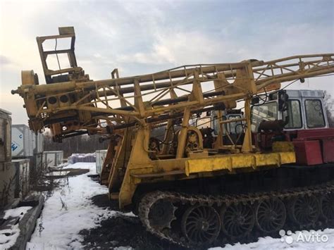 Буровая установка УБСР 25 2М для бурения скважин большого диаметра на россыпных месторождениях