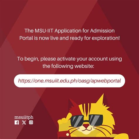 Msu Iit Application For Admission Portal