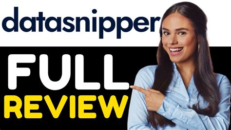 FULL DATASNIPPER REVIEW 2024 HOW TO USE DATASNIPPER FOR BEGINNERS YouTube
