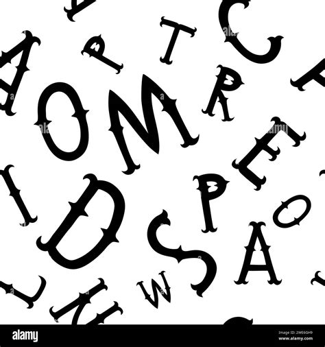 Letters Abc Seamless Pattern Perfect For School Accessories Or Interior
