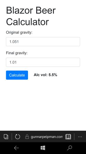 Building Offline Blazor Application