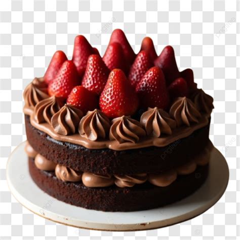 딸기 설탕 프로스팅이있는 군침이 도는 초콜릿 케이크 우아한 케이크 디저트 아트 미식가 초콜릿 Png 일러스트 및 이미지 에 대한 무료 다운로드 Pngtree
