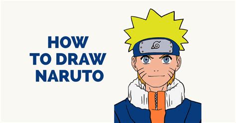 How To Draw Naruto With Step By Step Drawing Tutorials