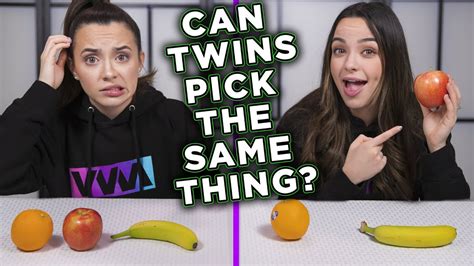 Real Twin Telepathy Test Merrell Twins Youtube