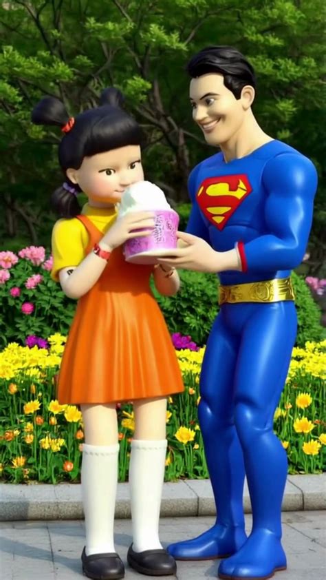 Why Is Candy Falling Squid Game Girl Doll Gta V Superman Squidgame Shortsvideo