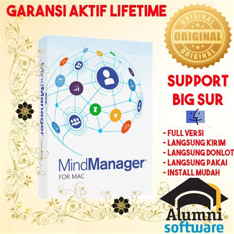 Jual Full Version Mindjet Mindmanager 12 Mac Big Sur Garansi