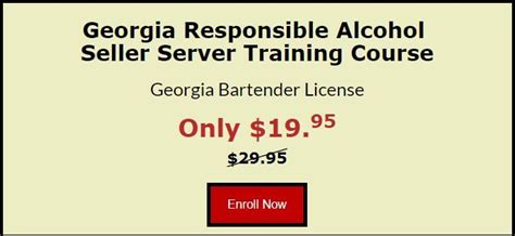 How To Get A Bartending License In Georgia IRUCNE