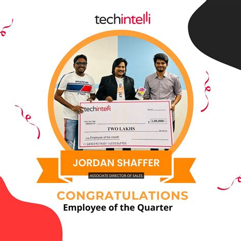 Techintelli Solutions On Linkedin Employeeofthequarter Techintelli