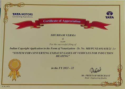 Shubham Verma On Linkedin I Am Happy To Share That I Have Received