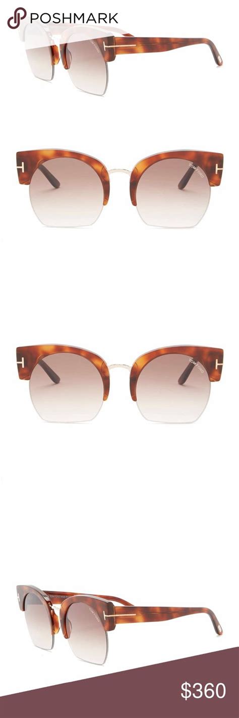 Tom Ford Savannah Clubmaster Sunglasses