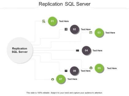Replication SQL Server PowerPoint Presentation And Slides PPT PowerPoint SlideTeam