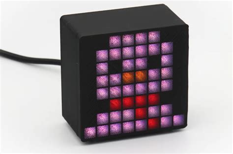 8x8 rgb led matrix display with raspberry pi pico by blackhawk