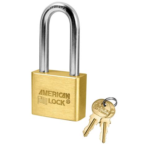 American Lock Al5 Solid Brass Rekeyable Padlocks Blade Tumbler Cylinder