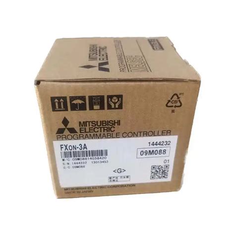 Mitsubishi Plc Programmable Control Fx0n Series Fx0n 3a Fx0n 8eyr Fx0n 8ex