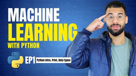 الحلقه الاولي مقدمة شرح print وأنواع البيانات python basics youtube