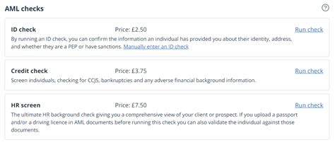 Run Individual Client ID Checks