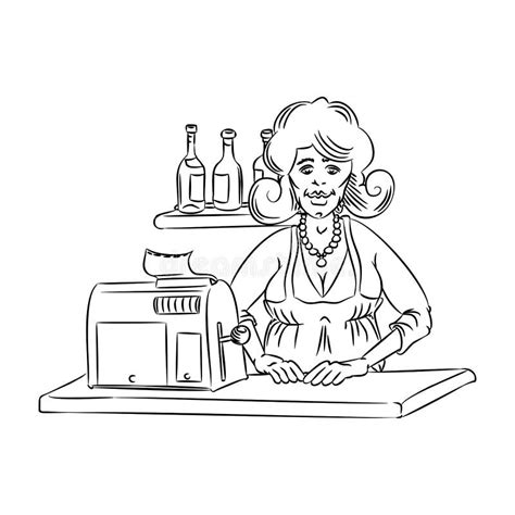Dependienta Ilustraciones Stock Vectores Y Clipart 984