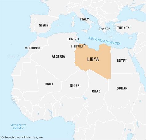 Libya History People Map Government Britannica