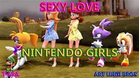 Mmd Sexy Love Nintendo Girls By Artluigibros On Deviantart