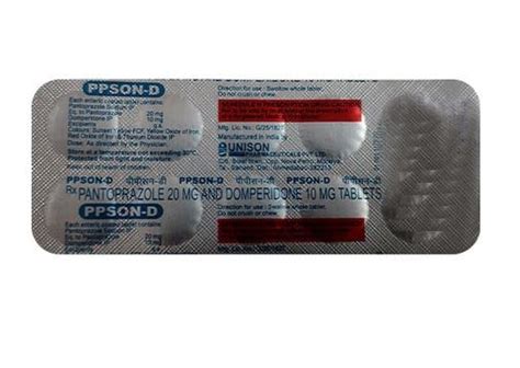 Ppson D Strip Of 10 Tablets Health And Personal Care