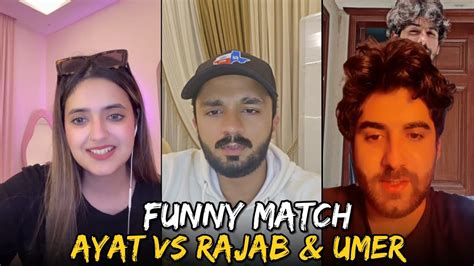 31 December 2024 Tiktok Live Match Ayat Vs Rajab And Umer Funny